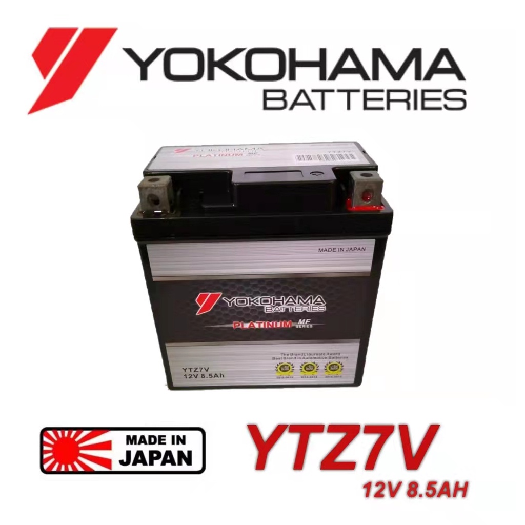YTZ7V YTZ7 BATTERY GEL YOKOHAMA YAMAHA NVX155 NMAX155 WR450F WR250F R1 ...