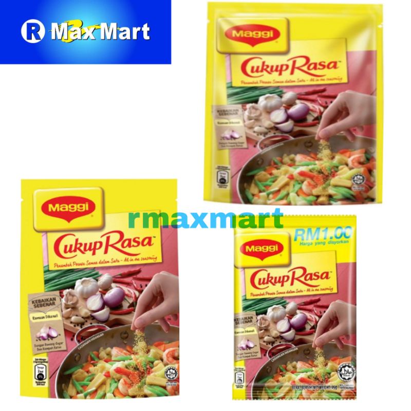 MAGGI CUKUP RASA ALL IN ONE SEASONING 25g , 100g AND 300g | Shopee Malaysia