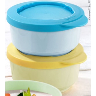 4 Warna: Tupperware Illumina Bowl 200ml Click Bowl Round Bowls Mini ...