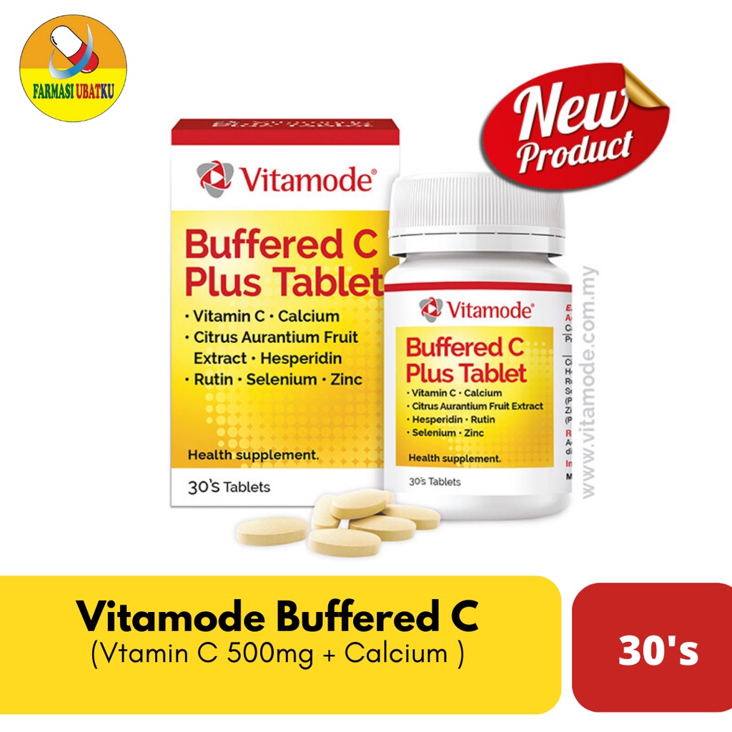 Vitamode Buffered C Plus Tablet 30s ( Vitamin C ) | Shopee Malaysia