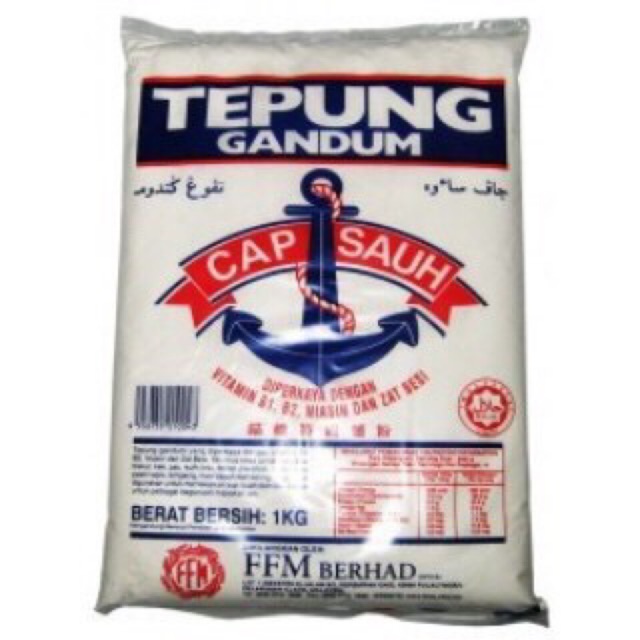 CAP SAUH TEPUNG GANDUM 1 KG | Shopee Malaysia