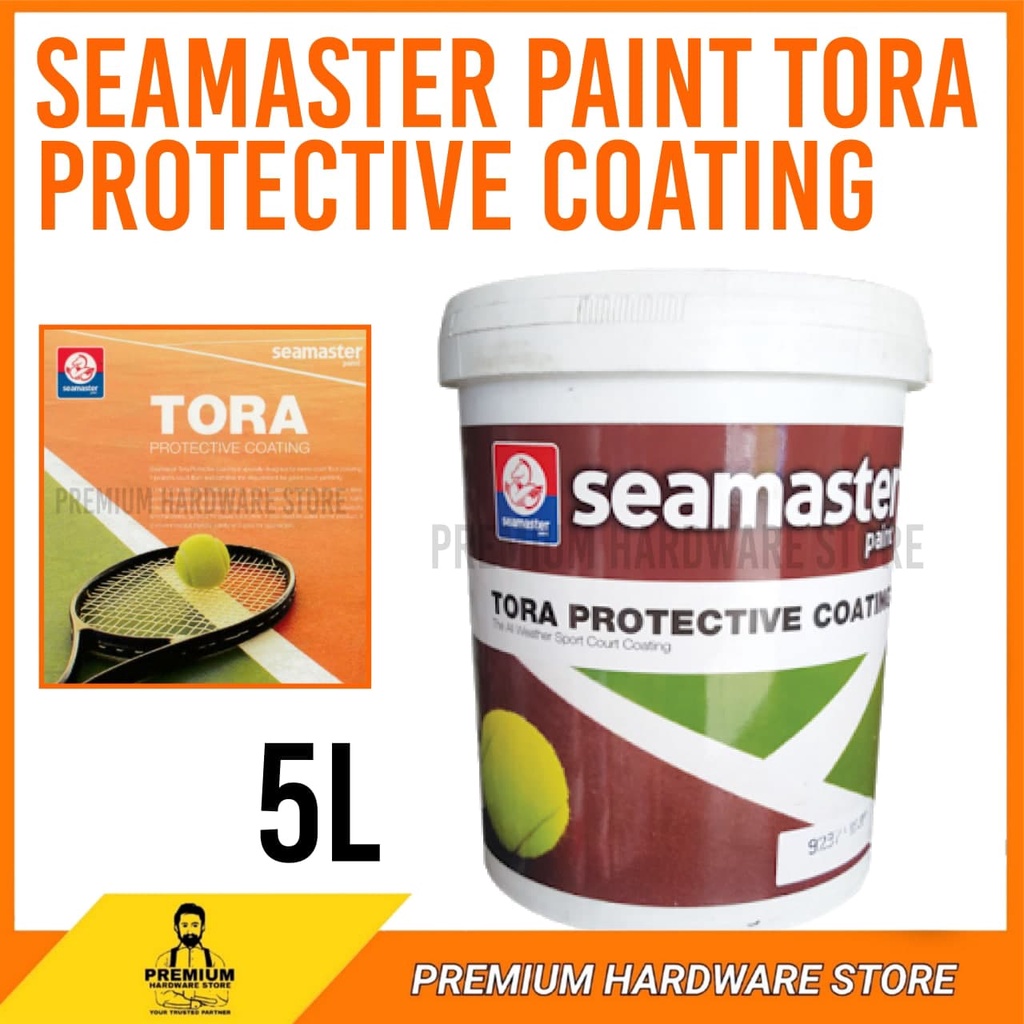 5 LITER SEAMASTER TORA PROTECTIVE COATING / INTERIOR & EXTERIOR FLOOR ...