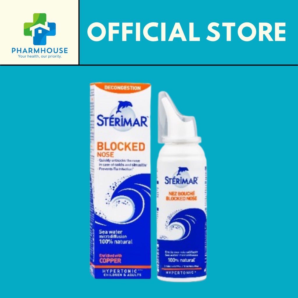 STERIMAR BLOCKED NOSE NASAL SPRAY 100ML | Shopee Malaysia