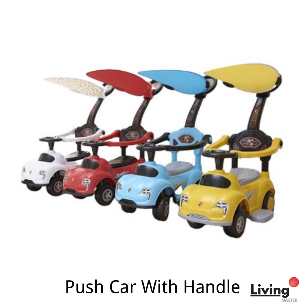 Baby Kids Toys 4 Wheel Car Baby Walker Ride On Push Car Baby Push ...