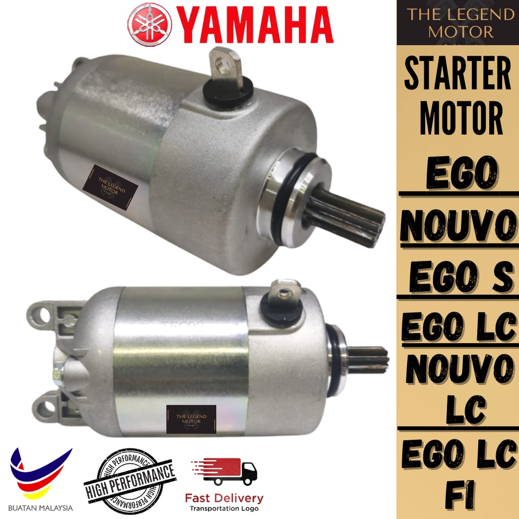 YAMAHA EGOLC Fi EGO LC Fi NOUVO S NOVO LC EGOS STARTER MOTOR ASSY ...
