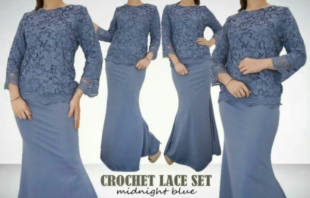 SET CROCHET LACE | Shopee Malaysia