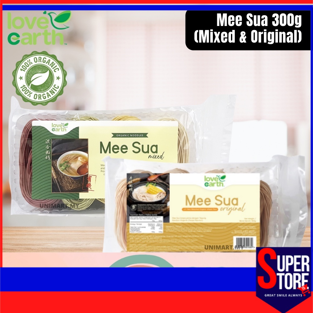 LOVE EARTH Mee Sua Original Mixed 300g Wheat Noodle Original Mixed ...