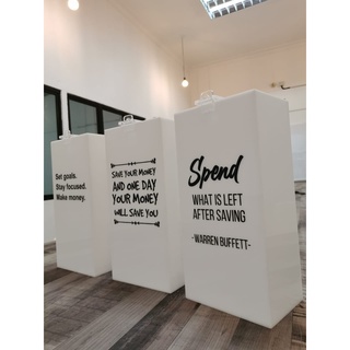 🔥HOT ITEM🔥 Tabung Acrylic Acrylic Donation Box Money Box Suggestion Box ...