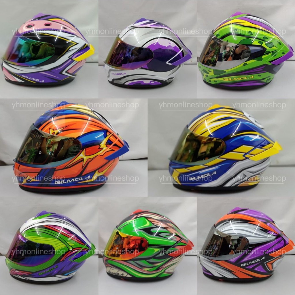 Bilmola Full Face Helmet Dragon Ball Rapid S | Shopee Malaysia