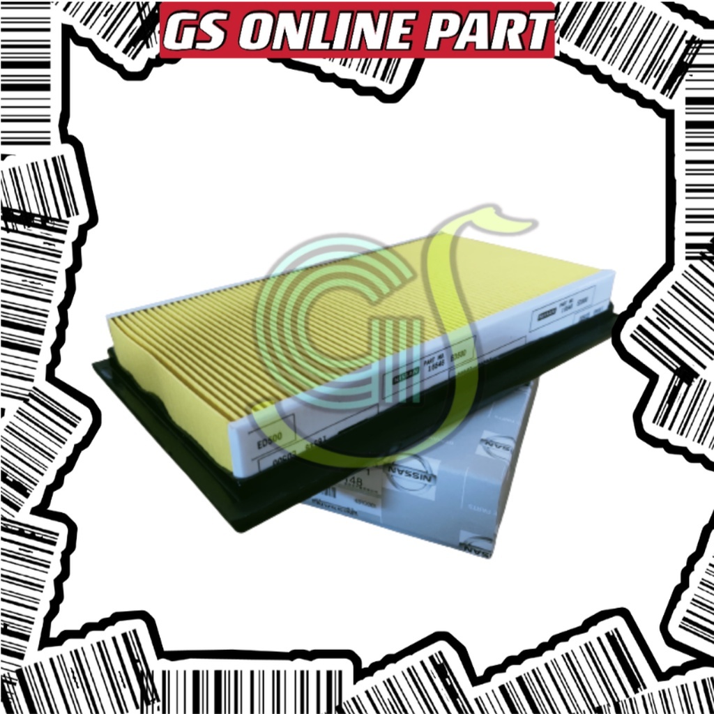 Air Filter Nissan Grand Livina Latio Almera Sylphy nv200 (16546-ed500 ...