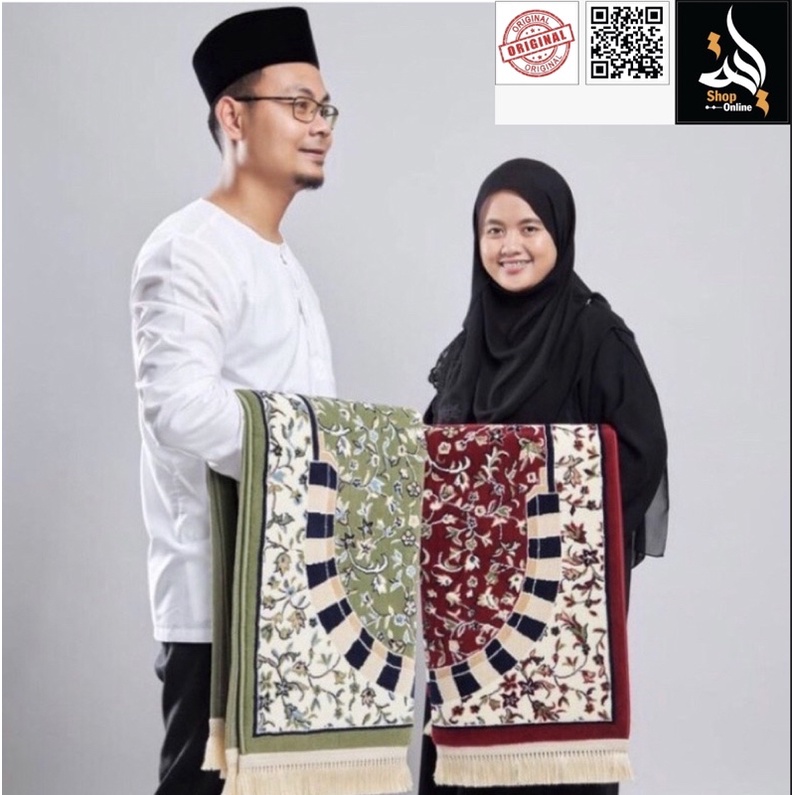 SEJADAH RAUDHAH EXCLUSIVE MEKAH AL MADINAH ORIGINAL100% | Shopee Malaysia