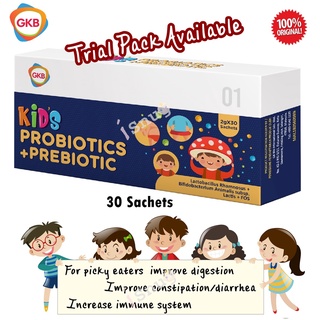 GKB Kids Probiotic + Prebiotic 2g x 30s (EXP: 29/04/2023) - For ...