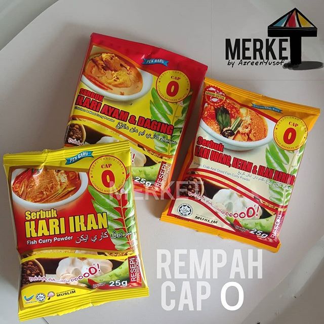 Serbuk Rempah Kari Cap O | Shopee Malaysia