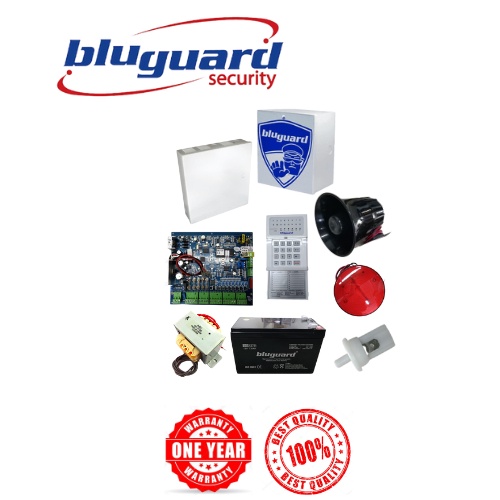 BLUGUARD ALARM V16 PLUS LED ALARM SYSTEM SUPPORT TELEPHONE DUPLEX VOICE ...