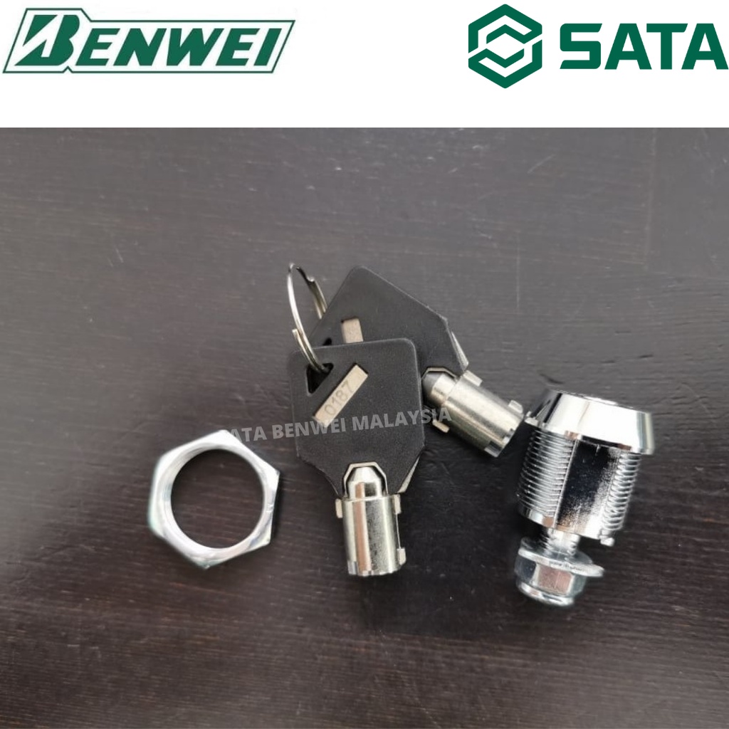 SATA LOCK & KEY FOR SATA 5 DRAWER TROLLEY 95121 & 7 DRAWER TROLLEY ...