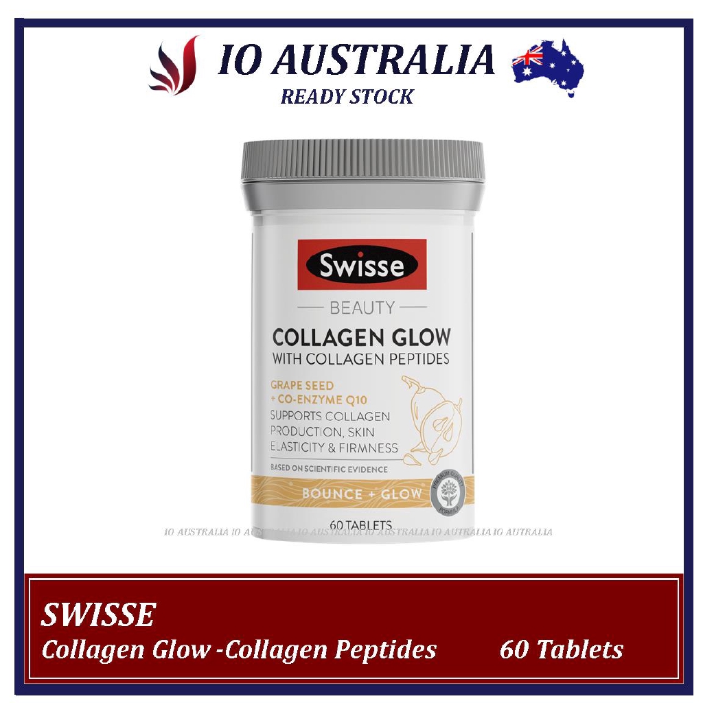 Swisse Collagen Glow With Collagen Peptides 60 Tablets | Shopee Malaysia
