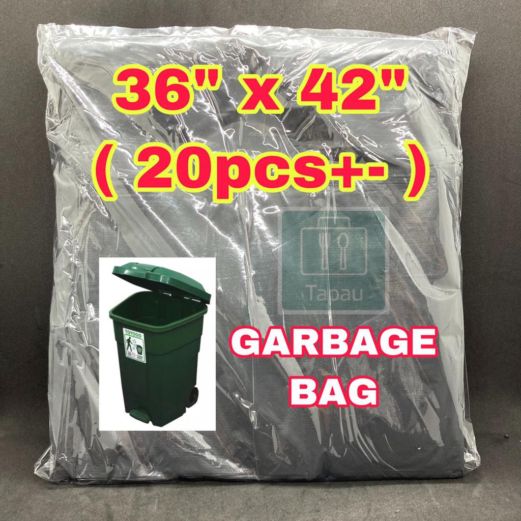 TAPAU - A2 GOOD Plastic Garbage Bag Rubbish Bag (Size XL) EXTRA LARGE ...