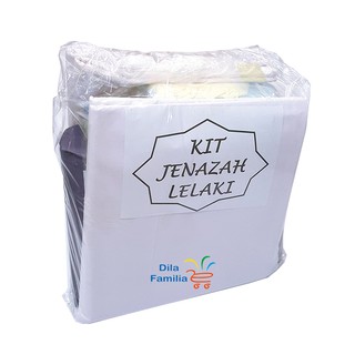 Set Kelengkapan Jenazah Lelaki dan Wanita Perempuan Kit Lengkap ...