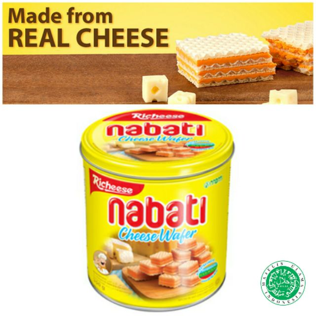 RICHEESE Nabati Cheese Wafer 350gram | Shopee Malaysia