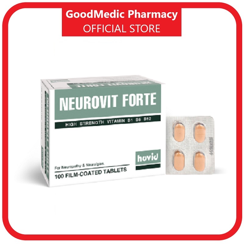 Neurovit Forte 10s (Double Strength Vitamin B1, B6, B12) | Shopee Malaysia