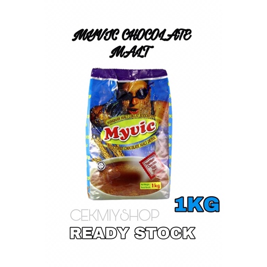 MILO MYVIC CHOCOLATE MALT(serbuk chocolate untuk air balang)1kg ...