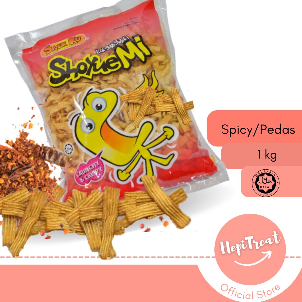 Snek Ku ShoyueMi Japanese Noodles Snack Spicy Party Pack - 1 kg / 2kg ...