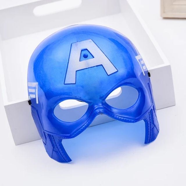 Party Dress Up Toy Mask Topeng Captain America | Shopee Malaysia