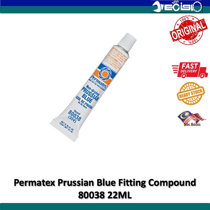 Permatex Prussian Blue Fitting Compound 80038 22ML | Shopee Malaysia