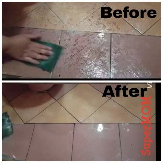 Spray pencuci lantai mozek jubin tiles mosaic toilet floor cleaner ...