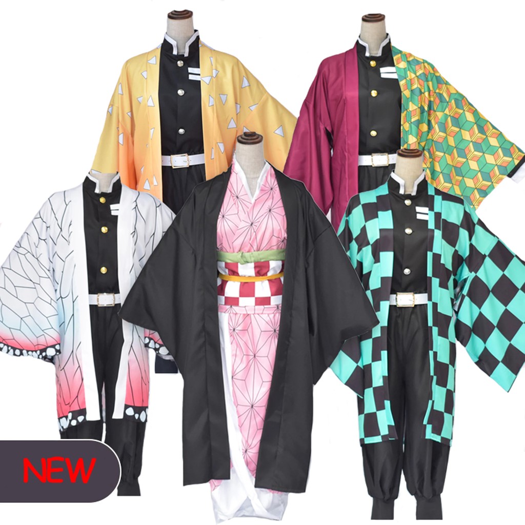 Anime Exhibition Cartoon Character Cosplay Costume Demon Slayer Kimetsu ...
