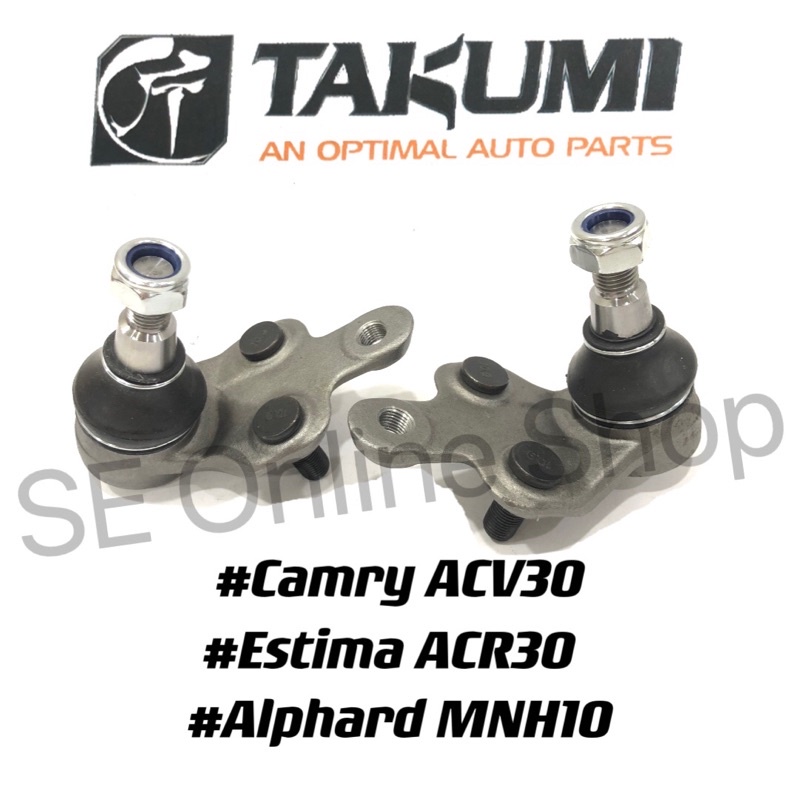 1Pair Front Lower Arm Ball Joint Toyota Camry ACV30,Estima ACR30,Alphard MNH20 LH RH Lower Arm ...
