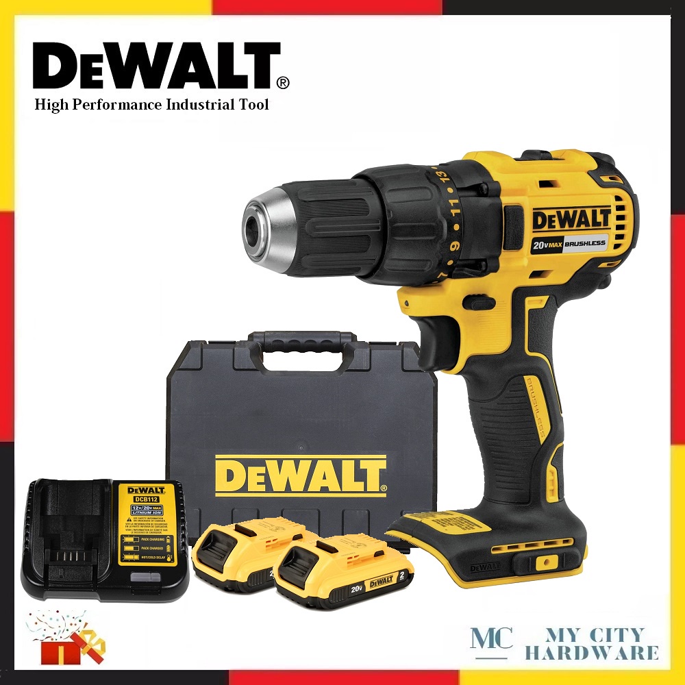 DEWALT DCD7771D2-B1 13mm ( 1/2" ) 20V Brushless Cordless Drill Driver ...