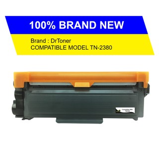 Compatible Laser Toner Cartridge DrToner Brother TN2380 TN-2380 2380 ...