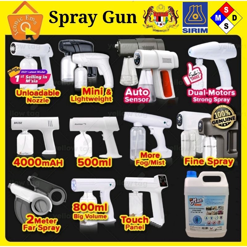 🔥READY STOCK🔥3 in 1 Disinfectant Spray Machine Kill Coronavirus 99.99% ...