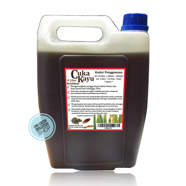 (4 Liter) Cuka Kayu / Wood Vinegar | Shopee Malaysia
