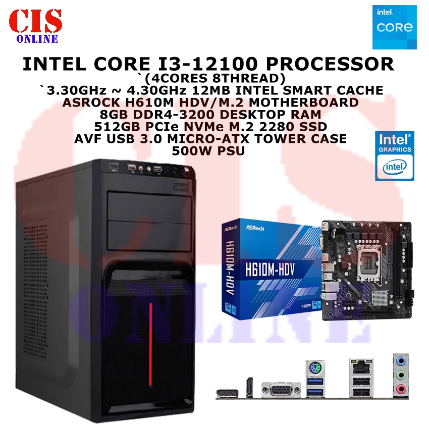 CIS Computer Package (Home / Office) | Shopee Malaysia