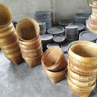 Bakul besar original daripada bamboo | Shopee Malaysia