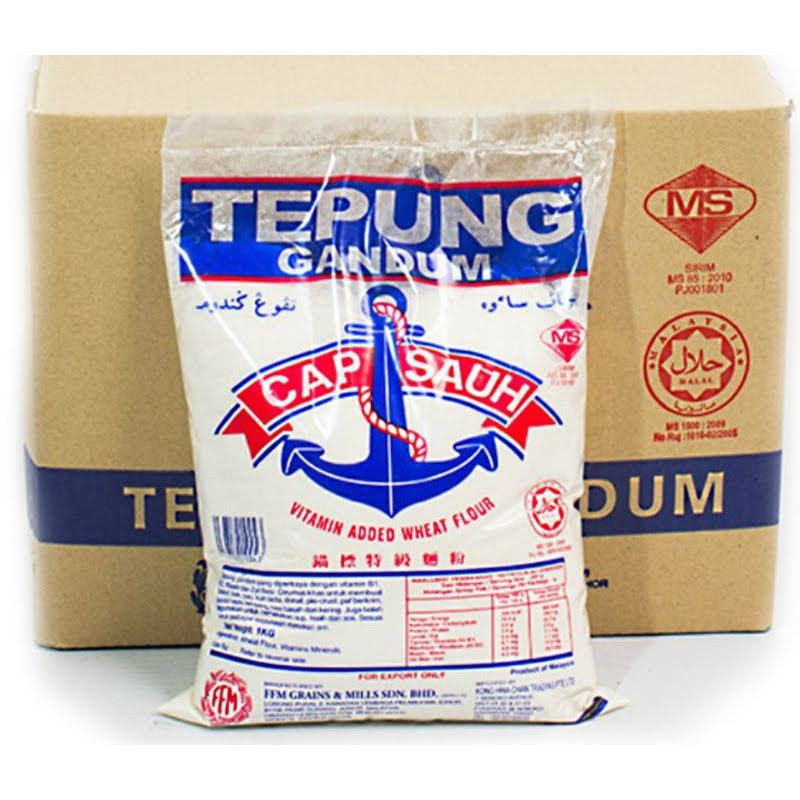 CAP SAUH WHEAT FLOUR / Tepung Gandum 1kg [ HALAL ] | Shopee Malaysia