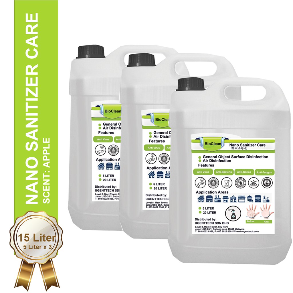 BioClean Nano hand Sanitizer and disinfectant for Multipurpose All ...