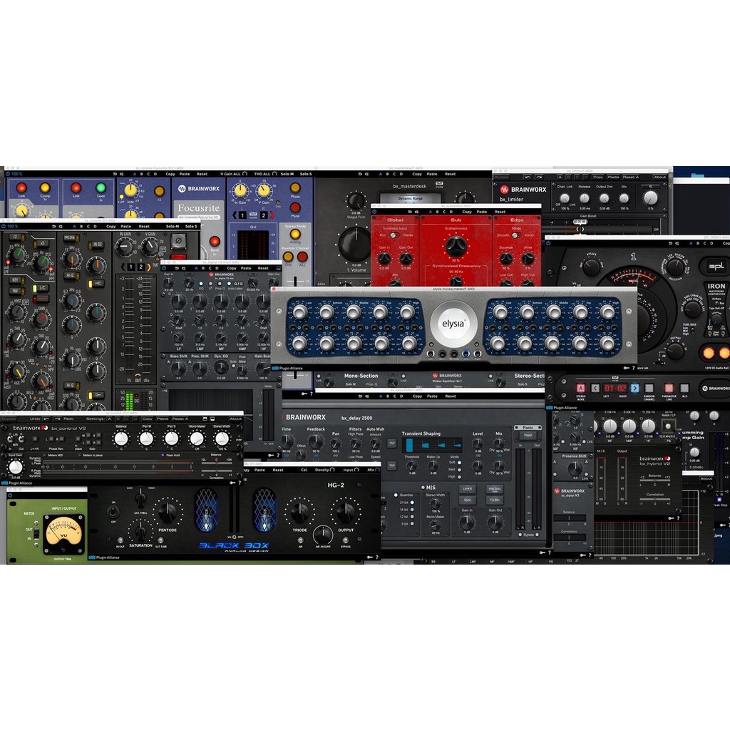 Brainworx & Plugin Alliance - Plugins Bundle v2 [VST, AAX] (WINDOWS ...