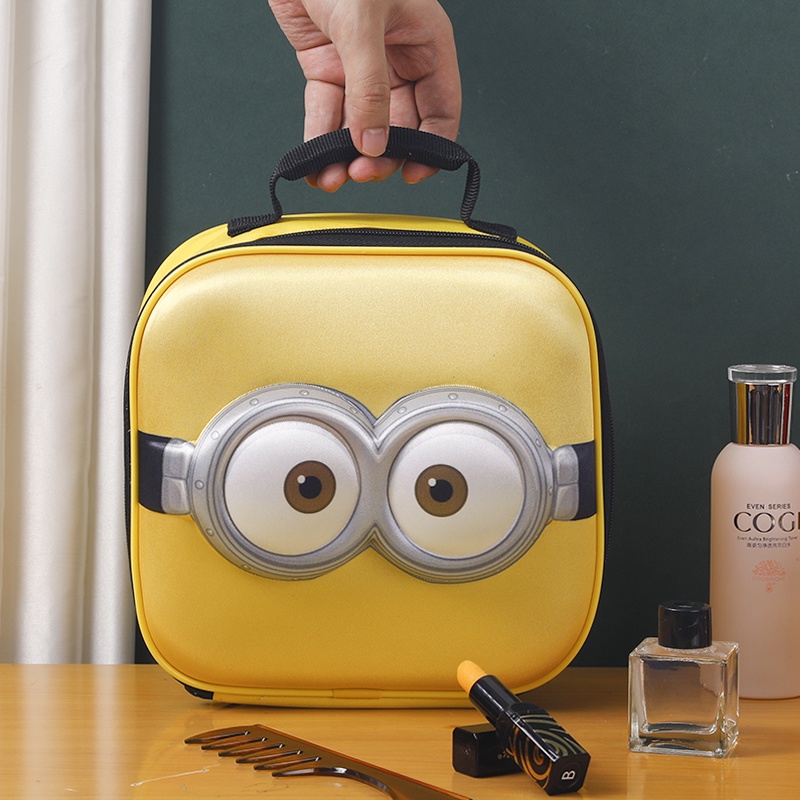 Minions multi-functional storage bag, girl makeup bag, Minions ...