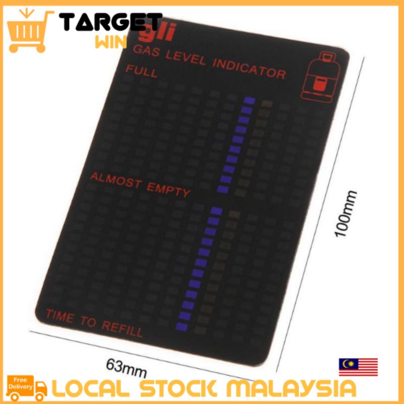 Gas Thermometer Propane Butane LPG Fuel Gas Tank Level Indicator Mag ...