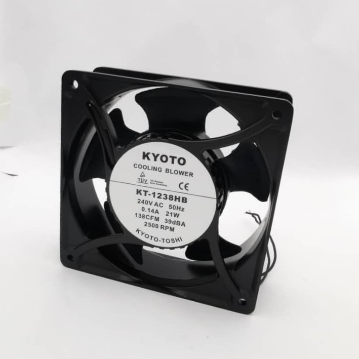 KYOTO 4" 240VAC AC Axial Fan / Cooling Blower 120mm x 120mm x 38mm | Shopee Malaysia