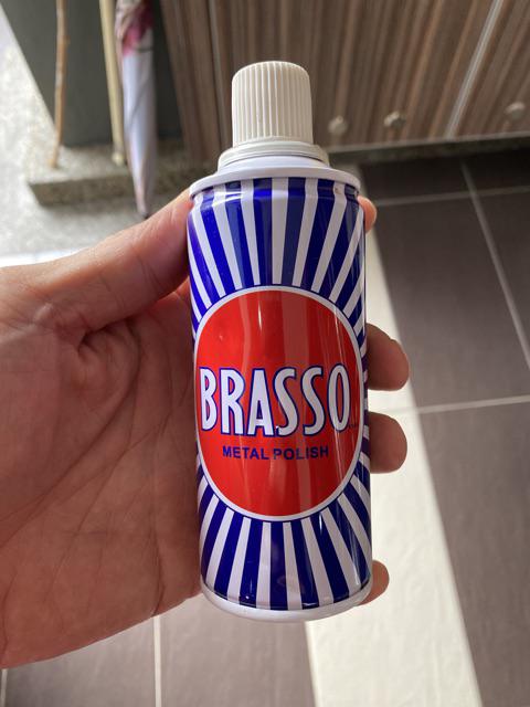 [100% ORIGINAL] BRASSO - 200ml Liquid Metal Brass Copper Chrome Polish ...