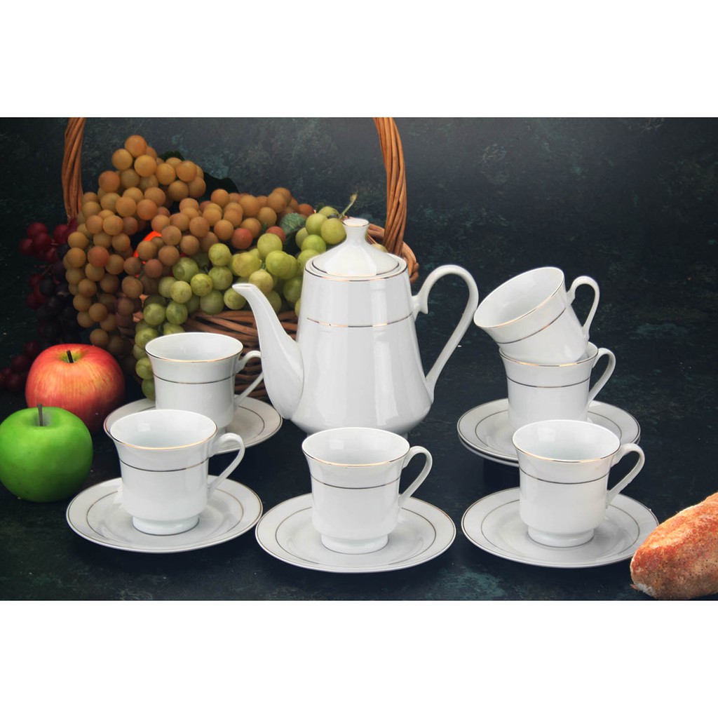14 PC QUALITY PORCELAIN TEA SET SE76014 | Shopee Malaysia