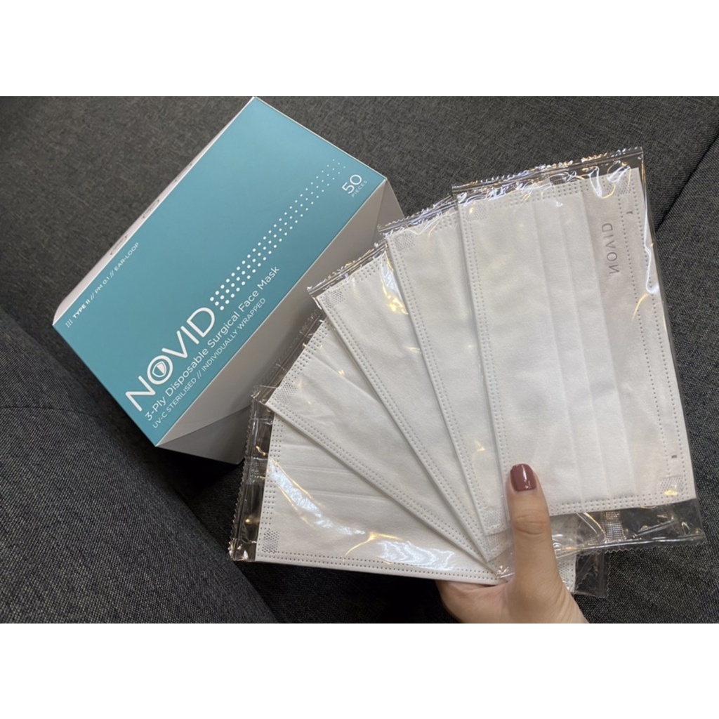 Malaysia Novid Face Mask 10pcs N95 / 50pcs 3 Ply 4 Ply Surgical Masks ...