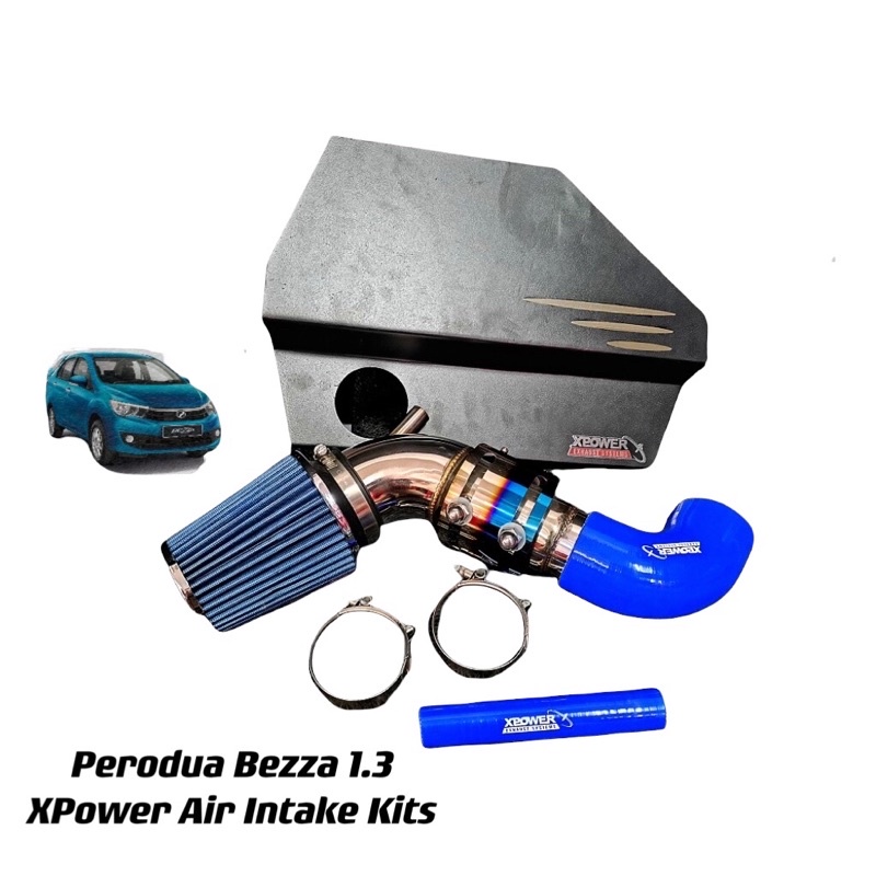Perodua Bezza 1.3 With Open Pod Filter - XPower Air Intake System ...