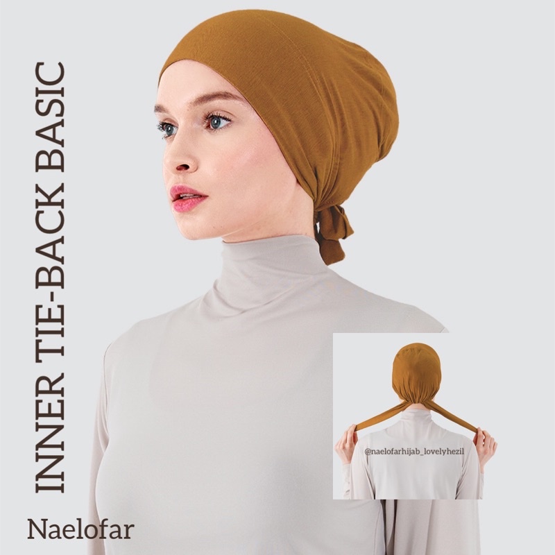 Inner Tie Back Basic by Naelofar | Shopee Malaysia