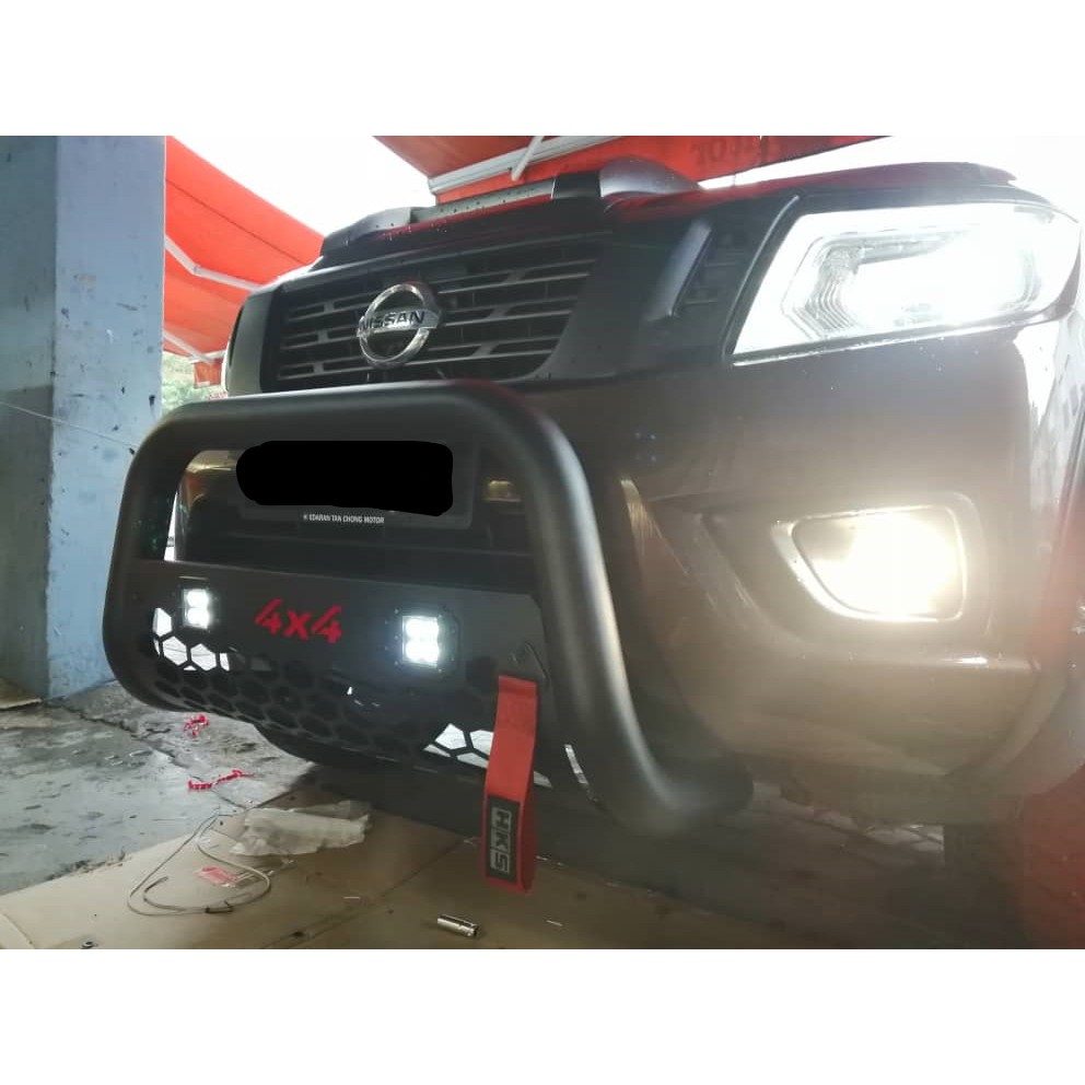 TOYOTA HILUX REVO ROCCO ROGUE 2015 - 2021 - PIAK 4x4 Metal Nudge Bar ...