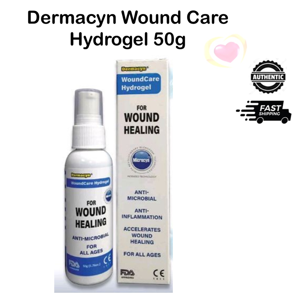 Dermacyn WoundCare Hydrogel for Healing Gel 50g [Exp :4/ 2024] | Shopee ...